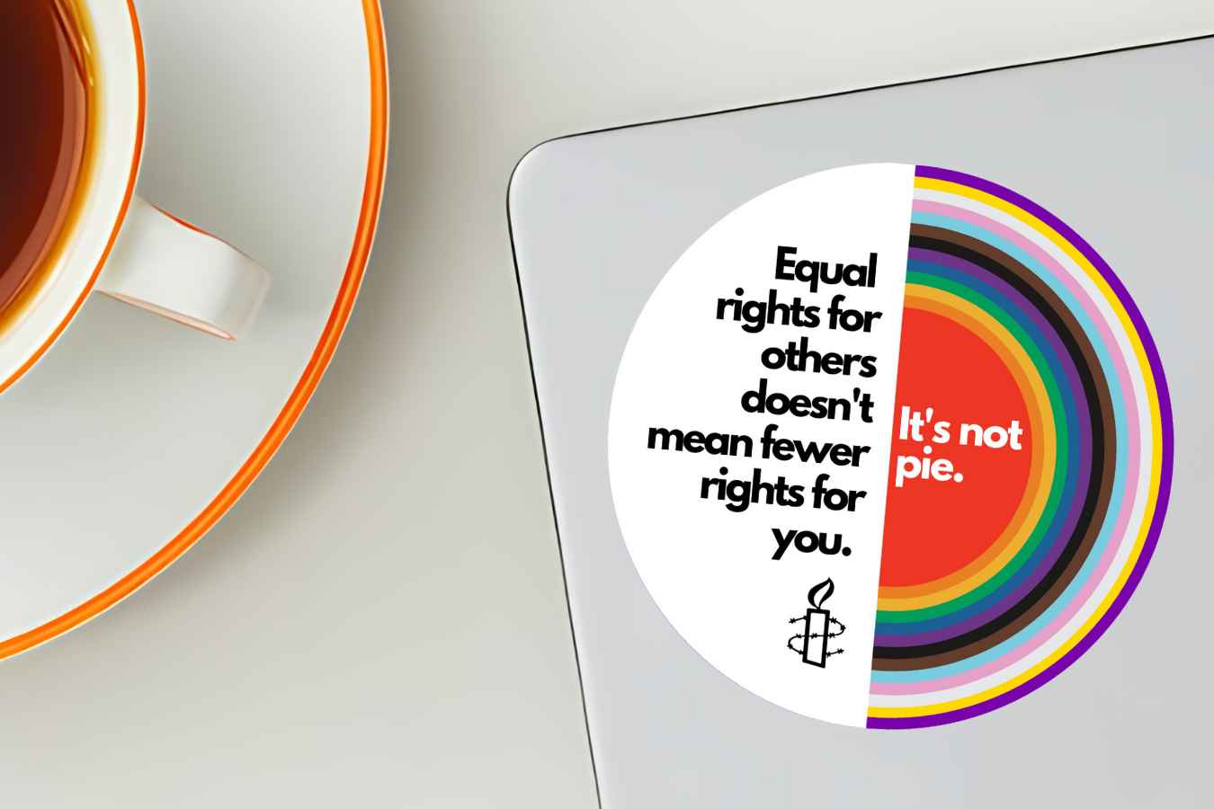 Get your free LGBTQIA+ rights sticker! - Amnesty International Australia