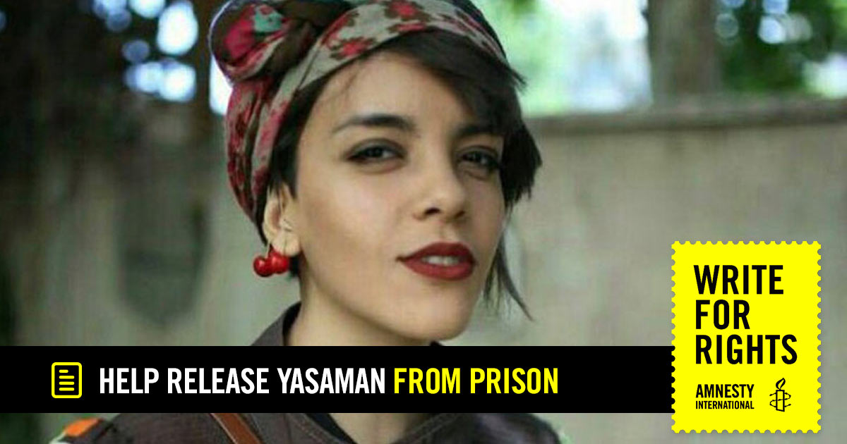 Help release Yasaman from prison - Amnesty International Australia