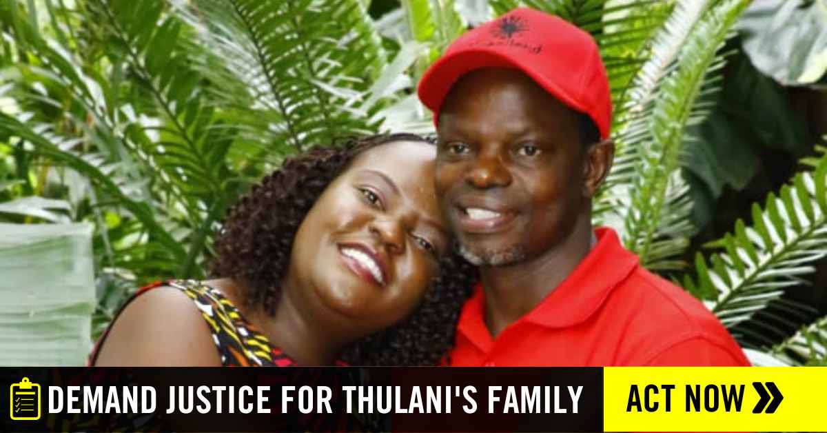 Demand justice for Thulani Maseko Rudolph - Amnesty International Australia