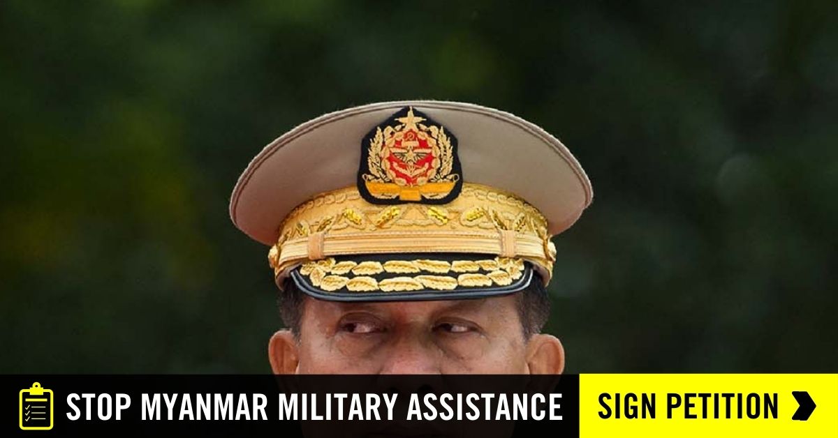 The Australian government must halt assistance to the Myanmar military ...
